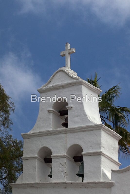 "Mission Bell Tower (San Diego Spanish Mission, California)" by Brendon ...