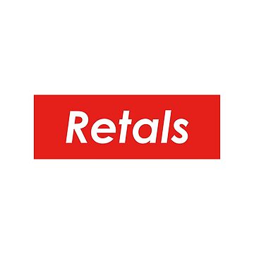 "Retals" Sticker for Sale by RareTees | Redbubble