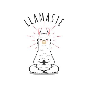 "LLAMASTE" Art Board Print for Sale by UnicornStuff | Redbubble