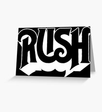 Band Rush Greeting Cards | Redbubble