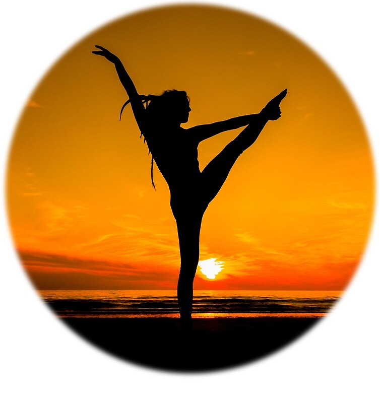 "Acro Sunset Silhouette " by SadSacDesigns | Redbubble