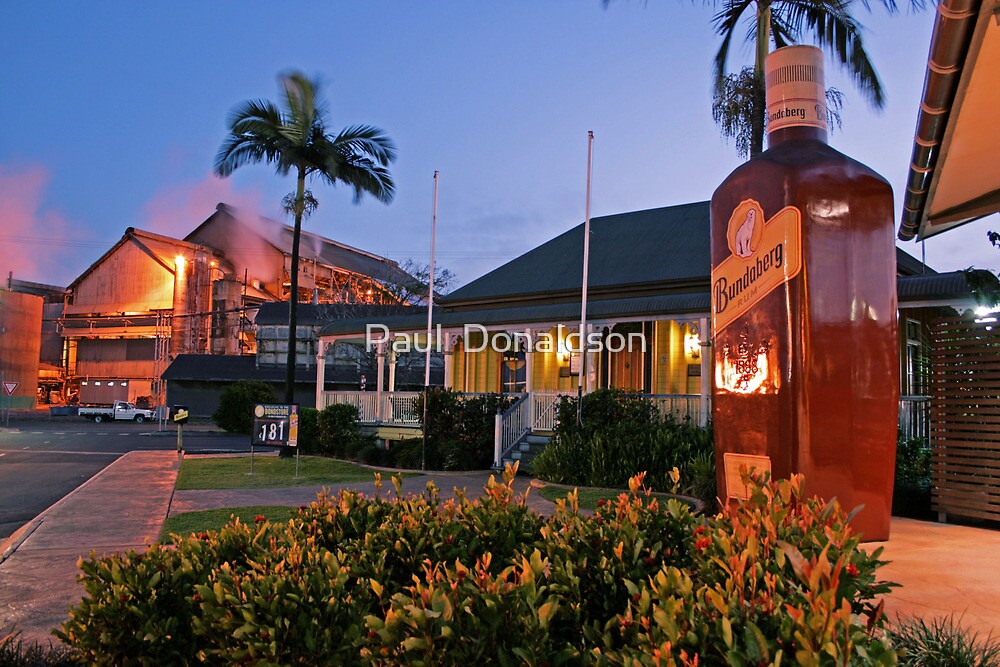 "Bundy Rum Distillery" by Paul Donaldson | Redbubble