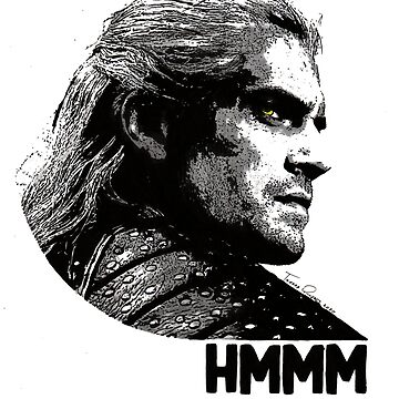 "hmmm" Sticker for Sale by allonsyx | Redbubble