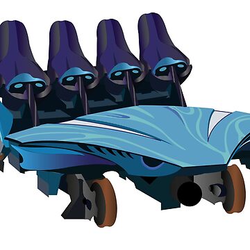 "Mako Front Train" Sticker for Sale by DUSTIN Y | Redbubble