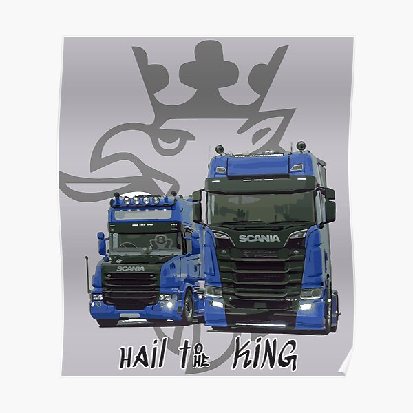 Posters sur le thème Scania | Redbubble