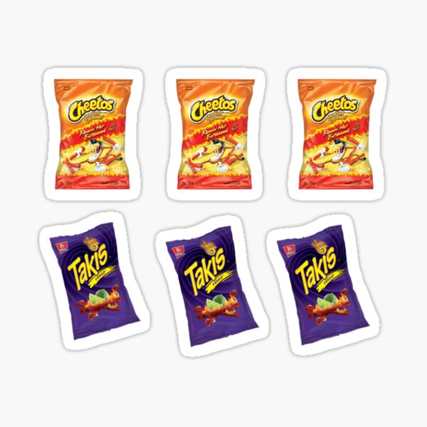 Hot Cheetos Stickers | Redbubble