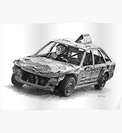 Banger Racing: Posters | Redbubble
