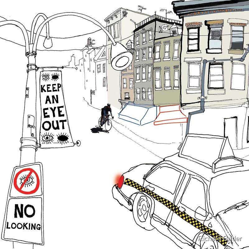 "Keep An Eye Out" by Richard Butler | Redbubble