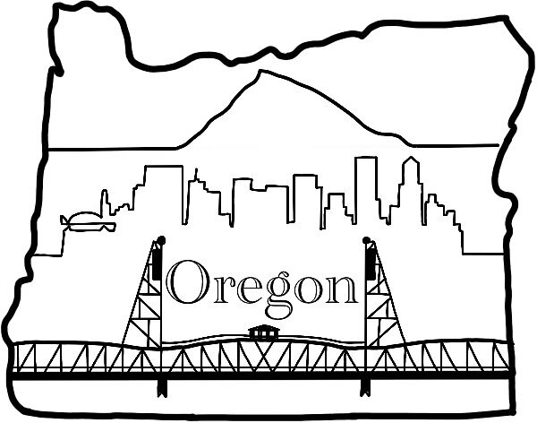 "Oregon" by Evinholstad | Redbubble