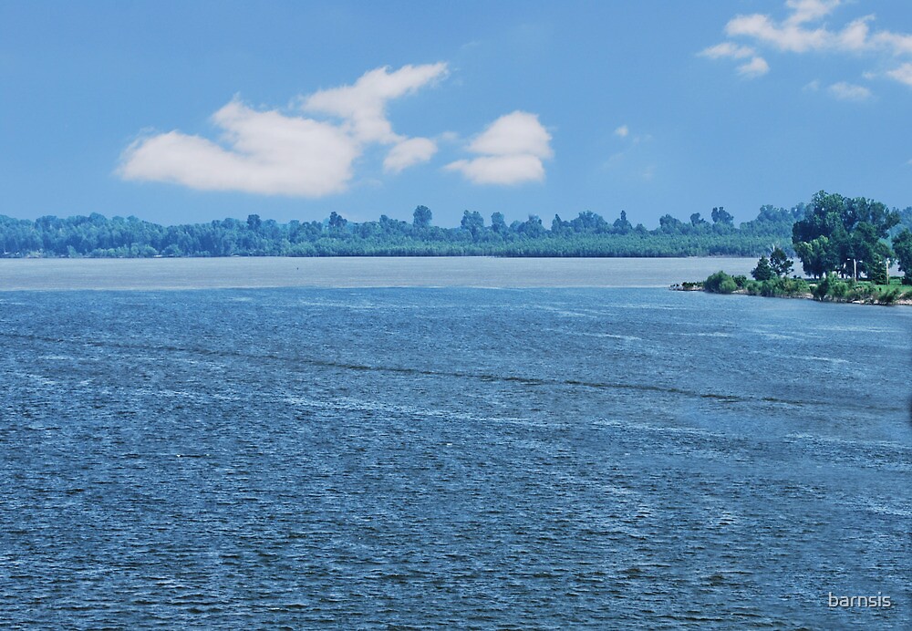 "At the Confluence of the Mississippi and Ohio Rivers" by barnsis ...