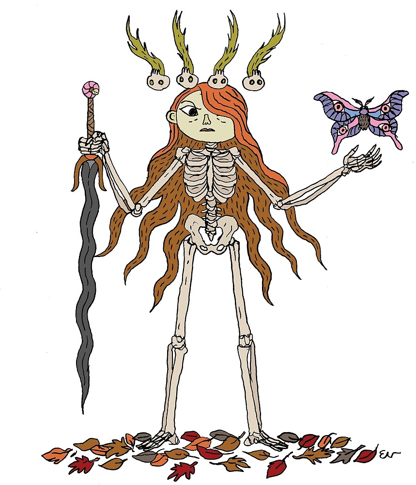 "Cursed Girl" by Evlyn Moreau | Redbubble