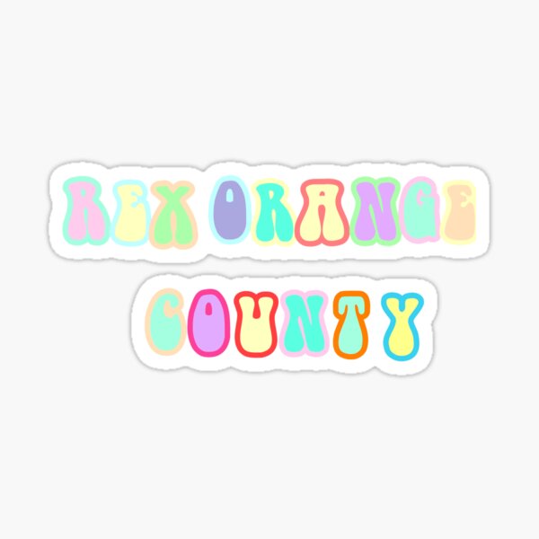 Rex Orange County Stickers | Redbubble