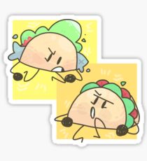 Bfb Taco Stickers | Redbubble