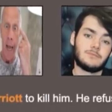 "james marriott and bald martin" Photographic Print for Sale by lauren