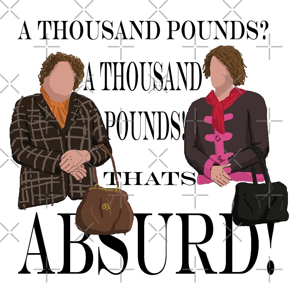 "Thousand pound From Sorry I've Got No Head" by Captainhuck | Redbubble