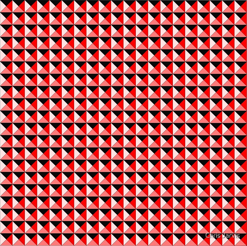 "Red Triangle" by Chris Jarvis | Redbubble
