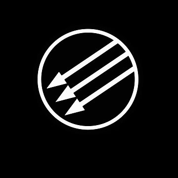 "Three Arrows - Anti Fascist" Sticker for Sale by Komandor-szep | Redbubble