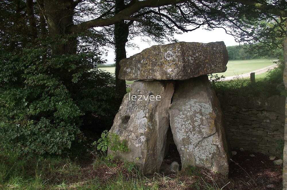 "Three Shires Boundary Stone, Wiltshire" by lezvee | Redbubble