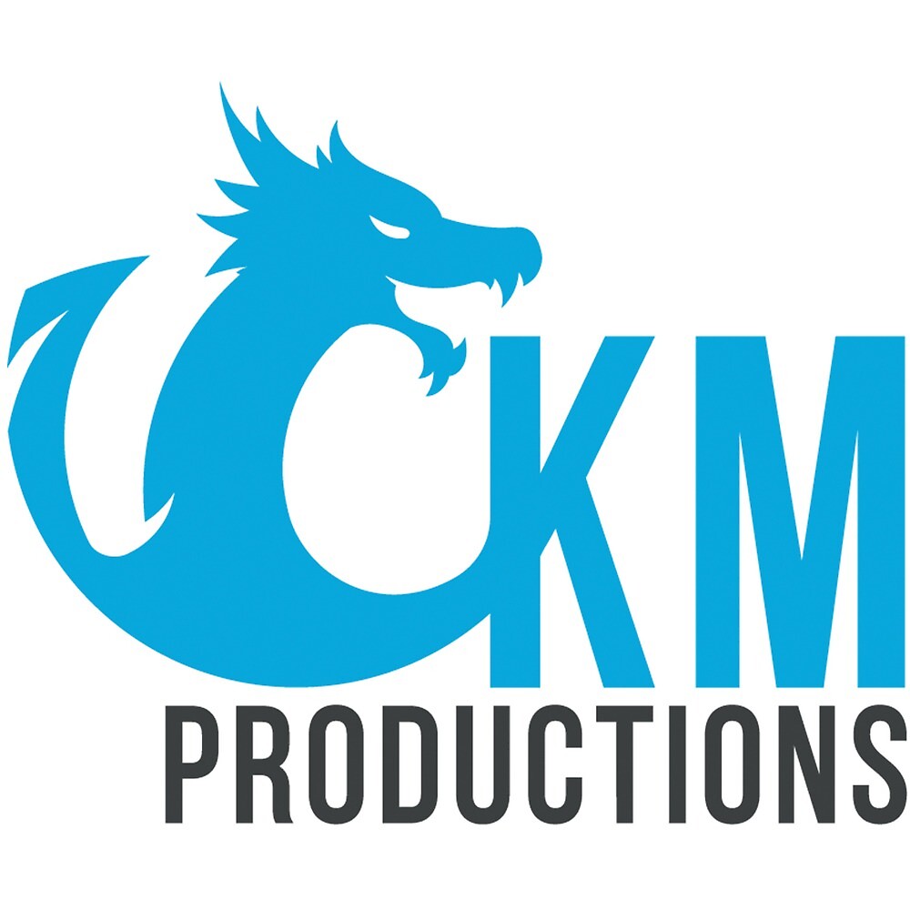 "KM Productions Dragon Logo" by Keilan | Redbubble