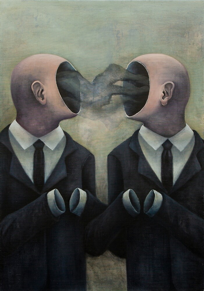 "Empty suits" by Nadja Jovanovic | Redbubble