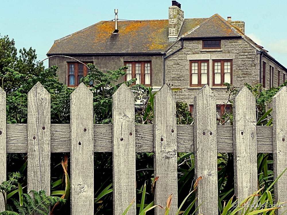 "Minack House (Rowena Cade home)" by © Loree McComb | Redbubble