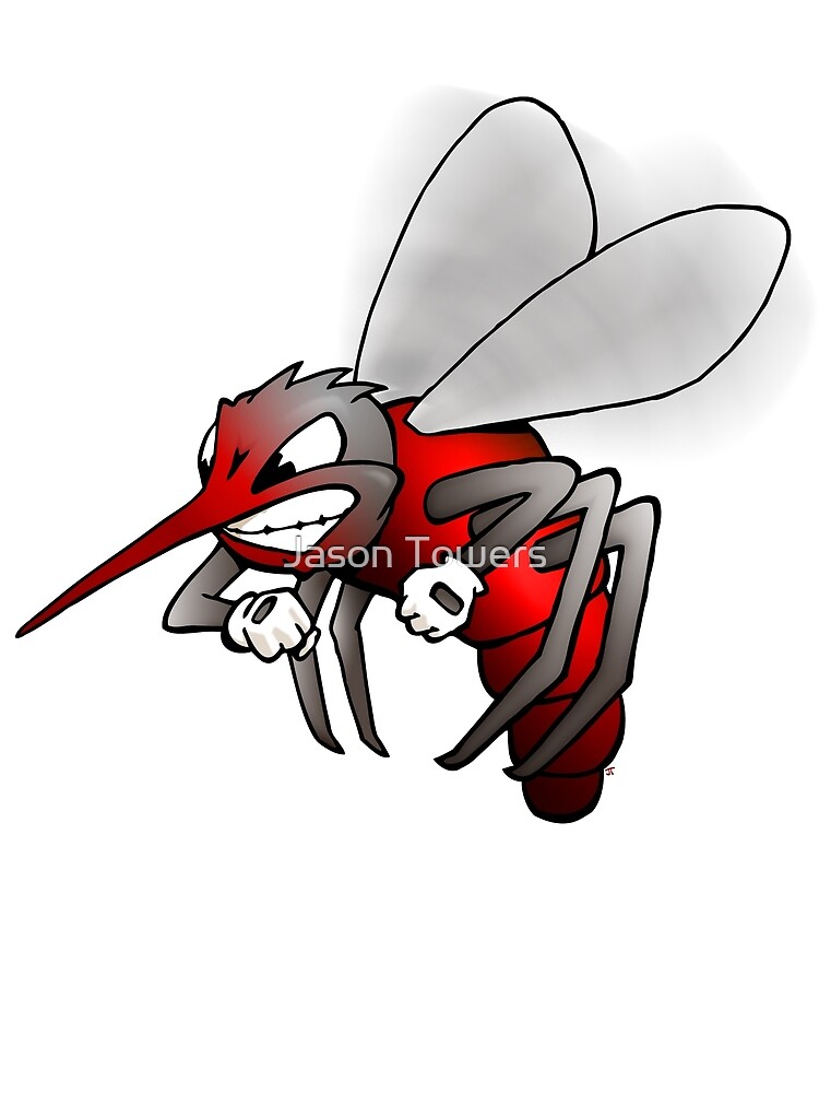 ""Fighting Skeeter" cartoon" by Jason Towers | Redbubble