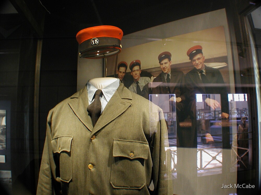 "Red Caps of the Union Pacific Railroad - Omaha" by Jack McCabe | Redbubble