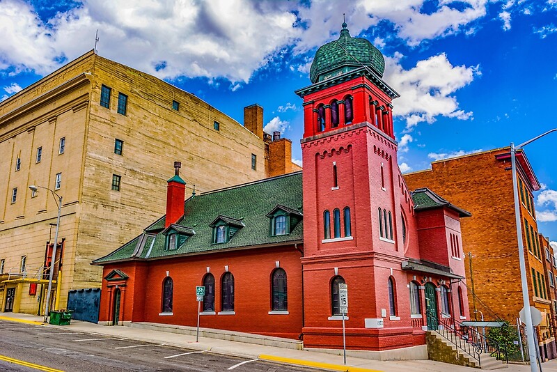 "B'nai Israel, Butte, Montana" by Bryan Spellman | Redbubble