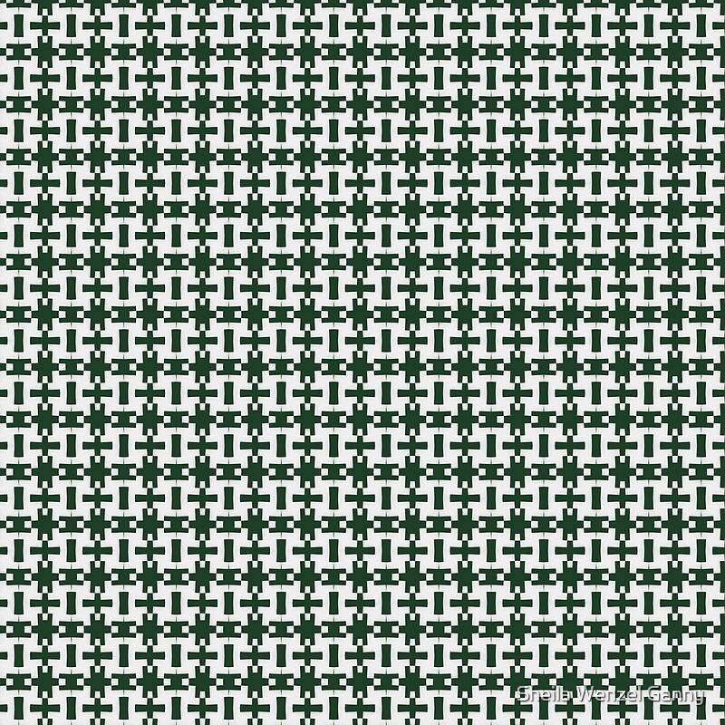 "Dark Forest Green Pattern Design" by Sheila Wenzel Ganny | Redbubble