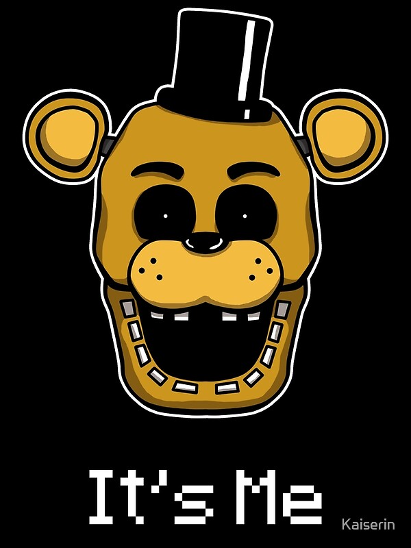 Five Nights At Freddys Fnaf Golden Freddy Its Me Canvas Prints By Kaiserin Redbubble