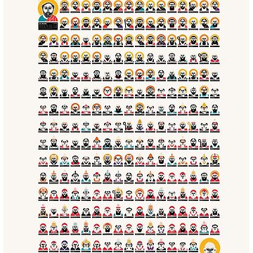 "List of Popes " Poster for Sale by PatricP | Redbubble