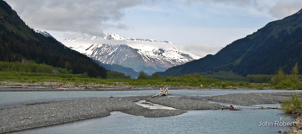 "Resurrection River Trail" by John Robert | Redbubble