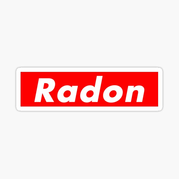Radon Stickers | Redbubble