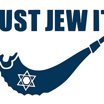 "Just Jew It" Sticker for Sale by srsussman | Redbubble