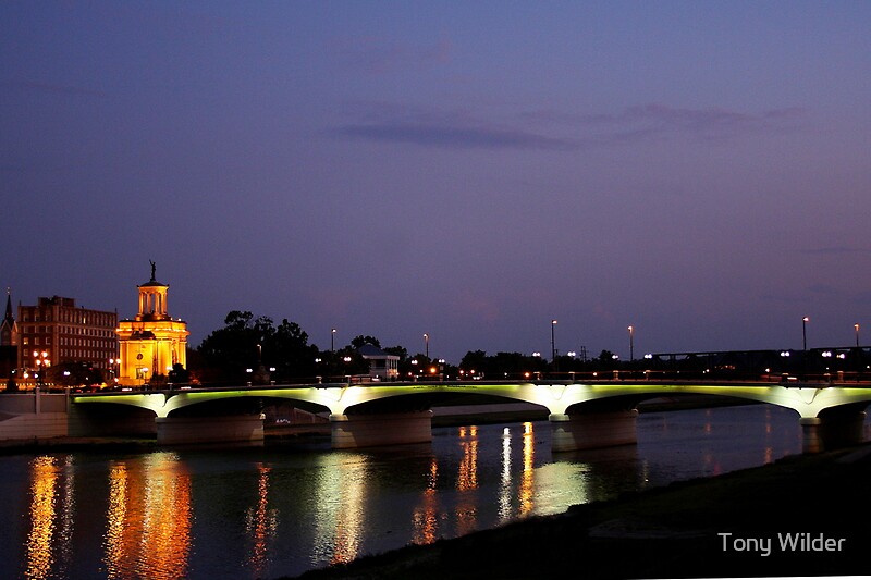 "Main High Street Bridge - Hamilton Ohio II" by Tony Wilder | Redbubble