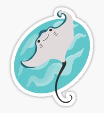 Stingray Stickers | Redbubble