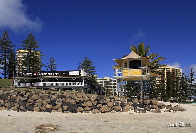 "Rainbow Bay Surf Club" by Noel Elliot | Redbubble