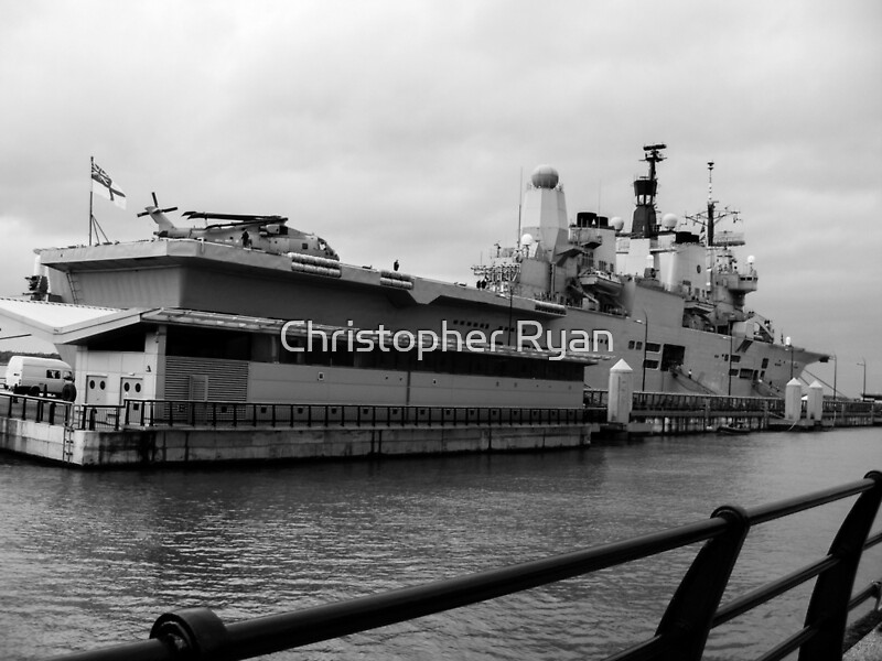 "HMS Ark Royale" by Christopher Ryan | Redbubble