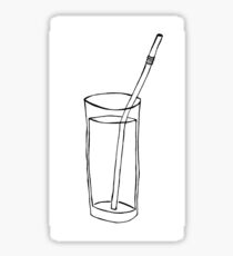 Glass Of Water Stickers | Redbubble