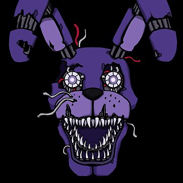 "Five Nights at Freddy's - FNAF 4 - Nightmare Bonnie" Sticker for Sale ...