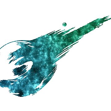 "Final Fantasy 7 - Meteor Logo (Galaxy Design)" Sticker for Sale by ...