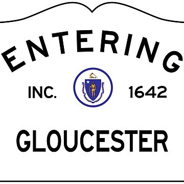 "Gloucester Massachusetts - Commonwealth of Massachusetts Road Sign ...