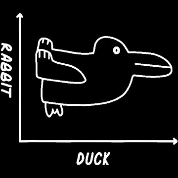 "Duck Rabbit Graph Math Teacher Easter" Greeting Card for Sale by ...