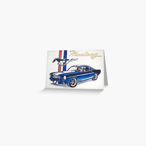 Classic Car Greeting Cards | Redbubble