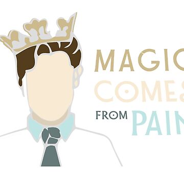 "magic comes from pain" Essential T-Shirt for Sale by hope earp | Redbubble