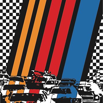 "We Love Nascar" Art Board Print by pixelcafe | Redbubble