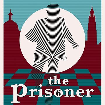 "The Prisoner " Sticker for Sale by MonoMagic | Redbubble