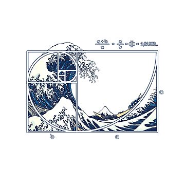 "The Great Fibonacci Wave" Poster for Sale by maryedenoa | Redbubble