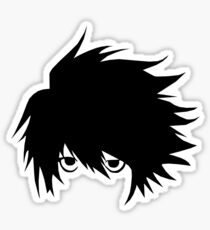 L Death Note: Stickers | Redbubble