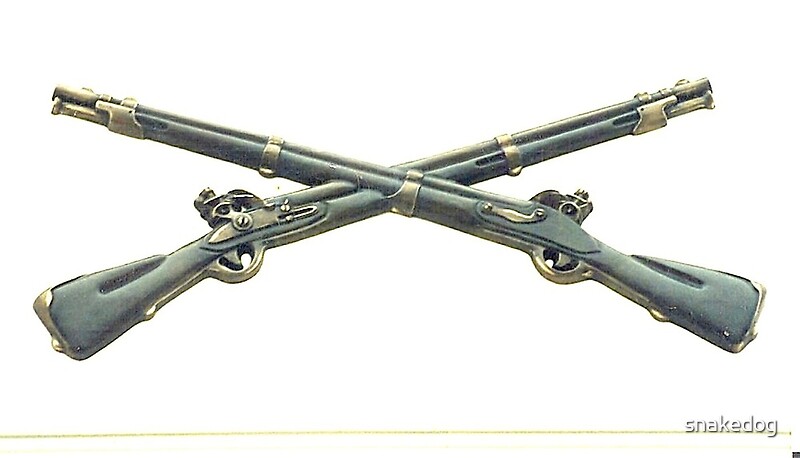 "U.S. Infantry Cross Rifles Insignia Bronze Sculpture" by Vincent von ...